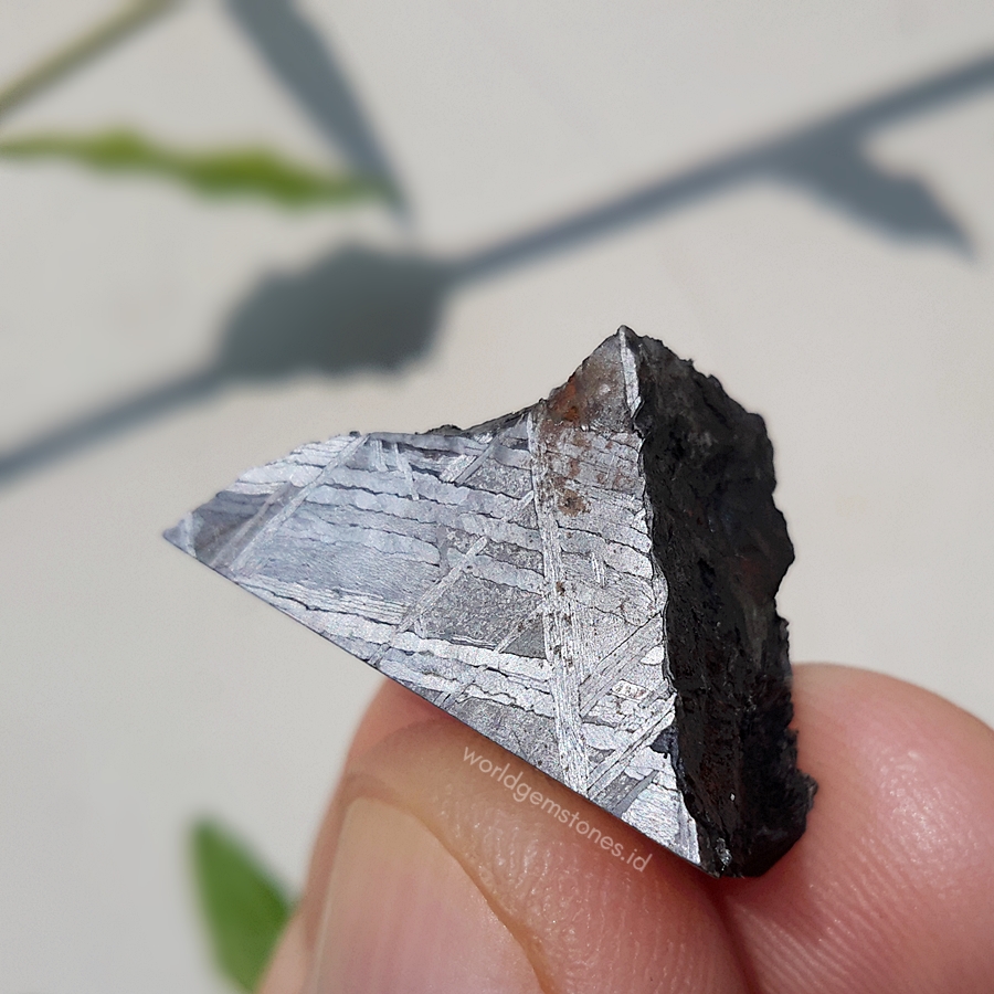 Muonionalusta Meteorite EXTRA Origin Sweden – World Gemstones