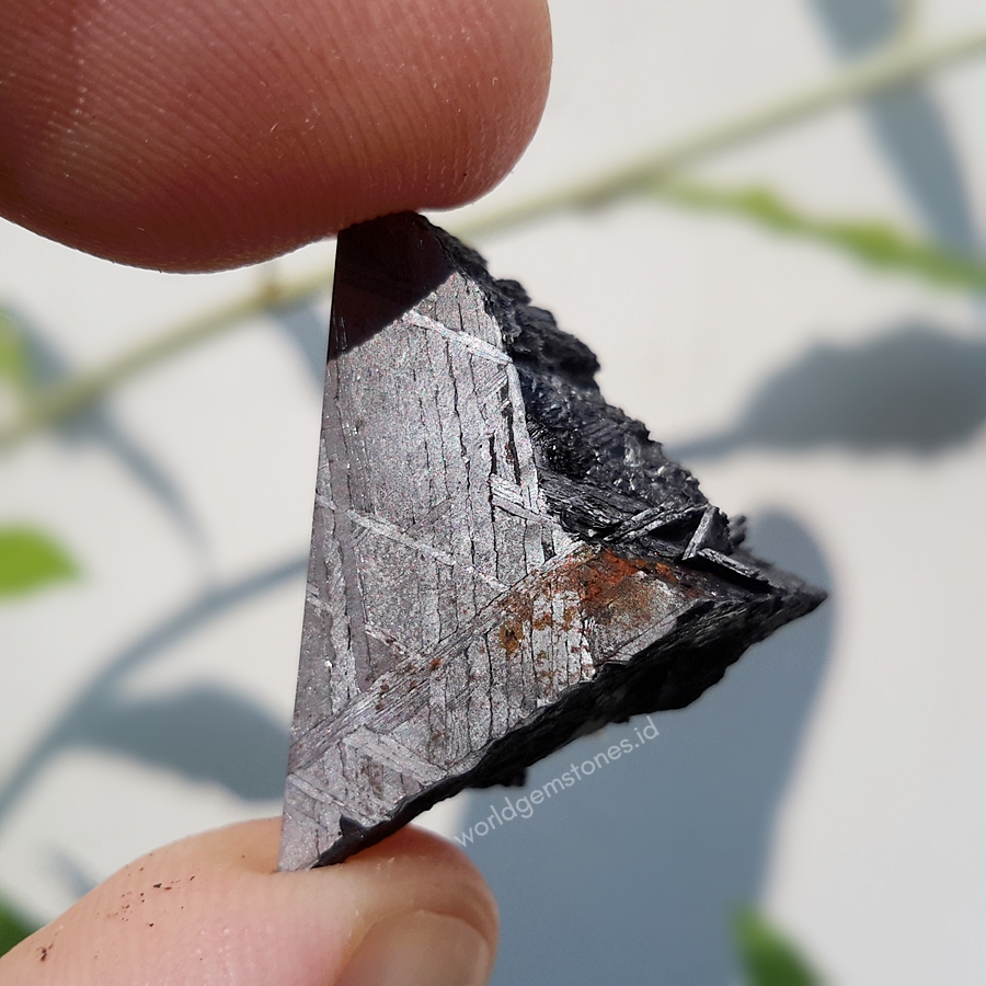 Muonionalusta Meteorite EXTRA Origin Sweden – World Gemstones